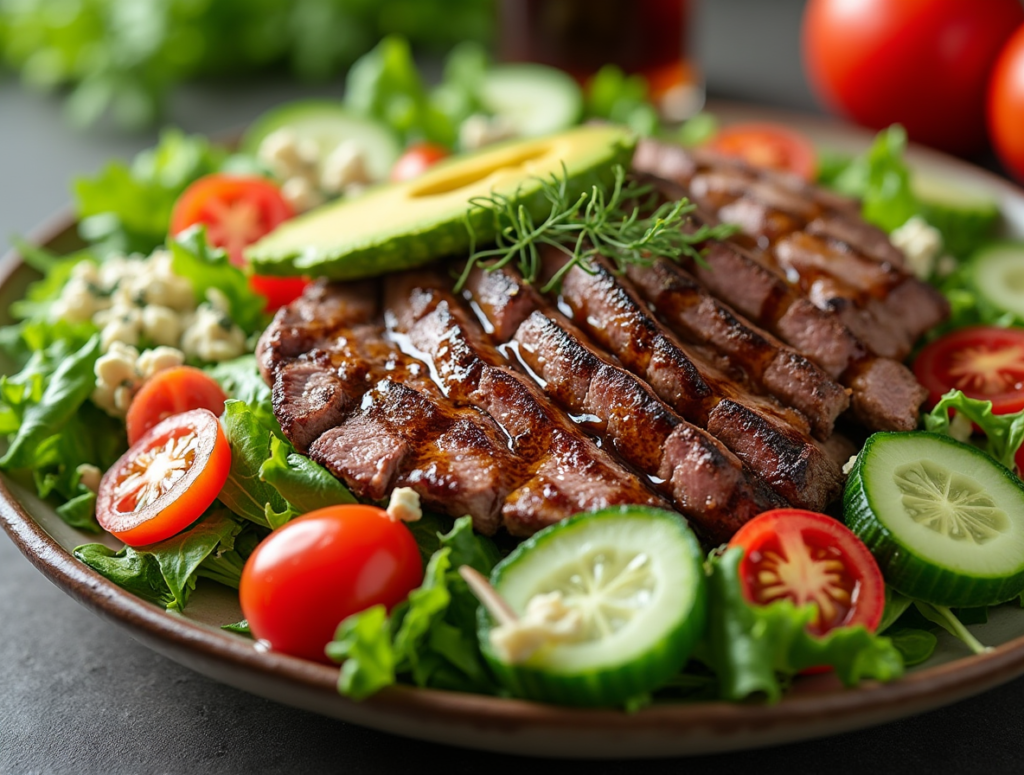 Grilled Steak Salad by Teri: A Taste Triumph – 9 syllables, engaging ...
