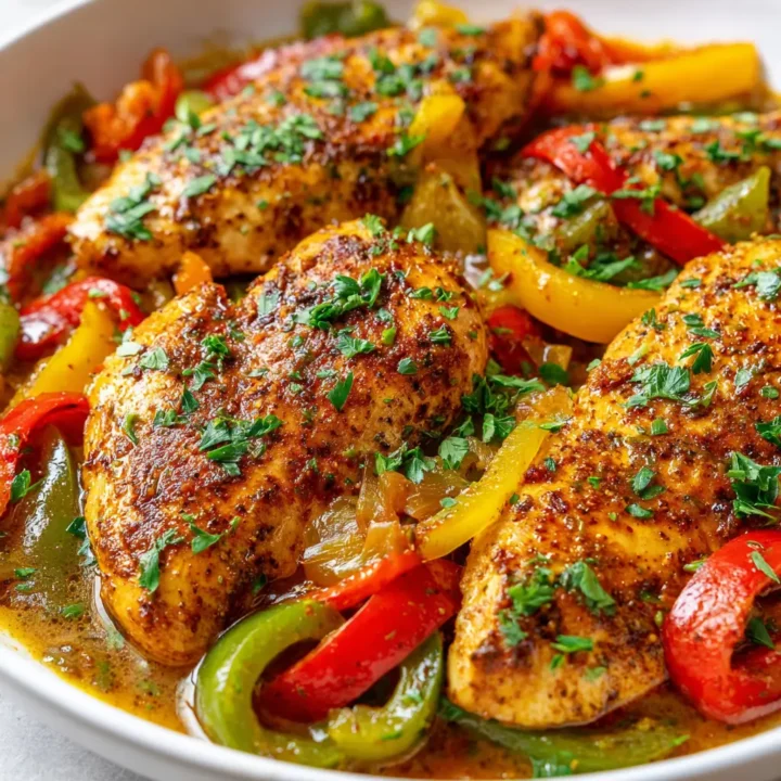 Cajun Chicken with Bell Peppers: A Flavorful Journey - Meatydelights