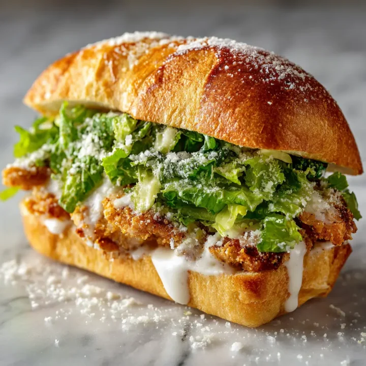 Crispy Chicken Caesar Sandwich: A Delicious Twist on a Classic ...