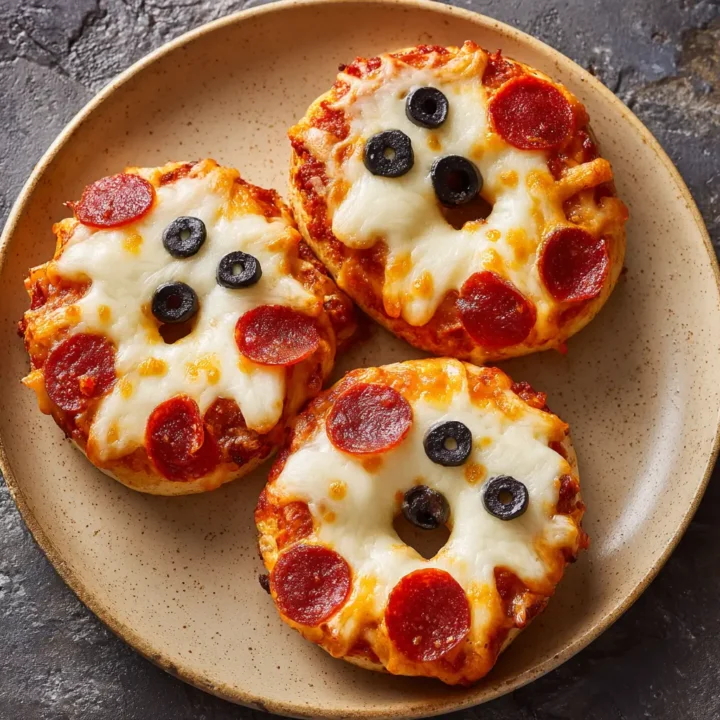 Ghost Pizza Bagels: A Spooktacular Treat for Every Occasion - Meatydelights
