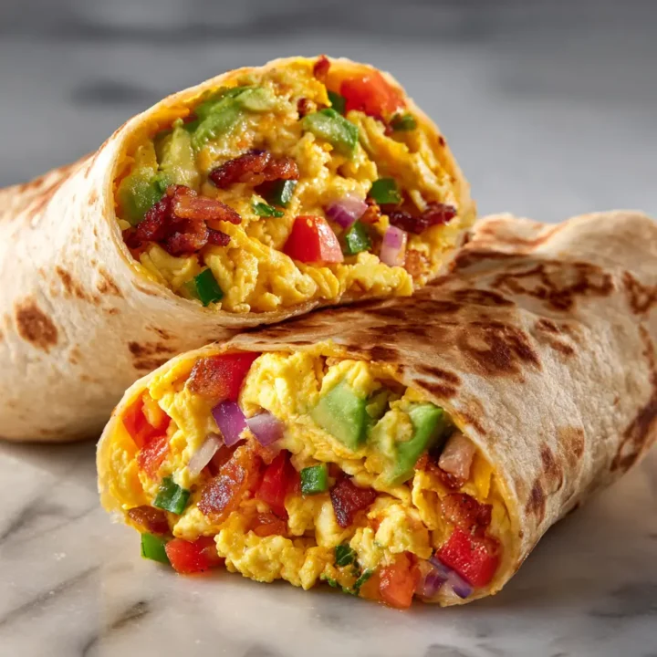 Tortilla Breakfast Wrap - Meatydelights
