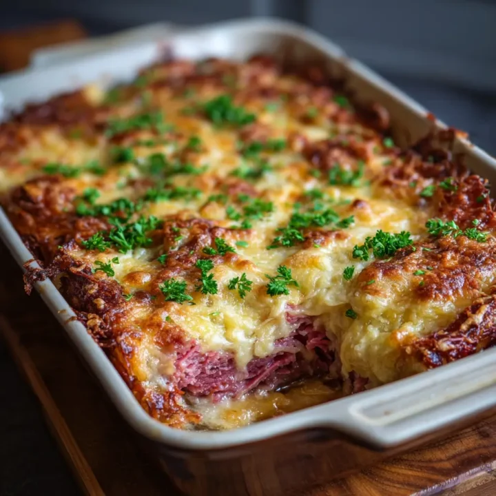 Deliciously Easy Reuben Bake Recipe - Meatydelights