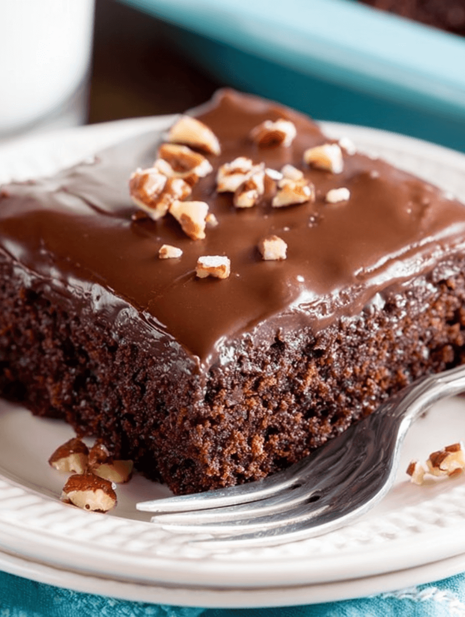 Texas Sheet Cake Recipe - Meatydelights