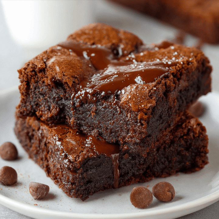Classic Fudgy Chocolate Brownies Recipe - Meatydelights